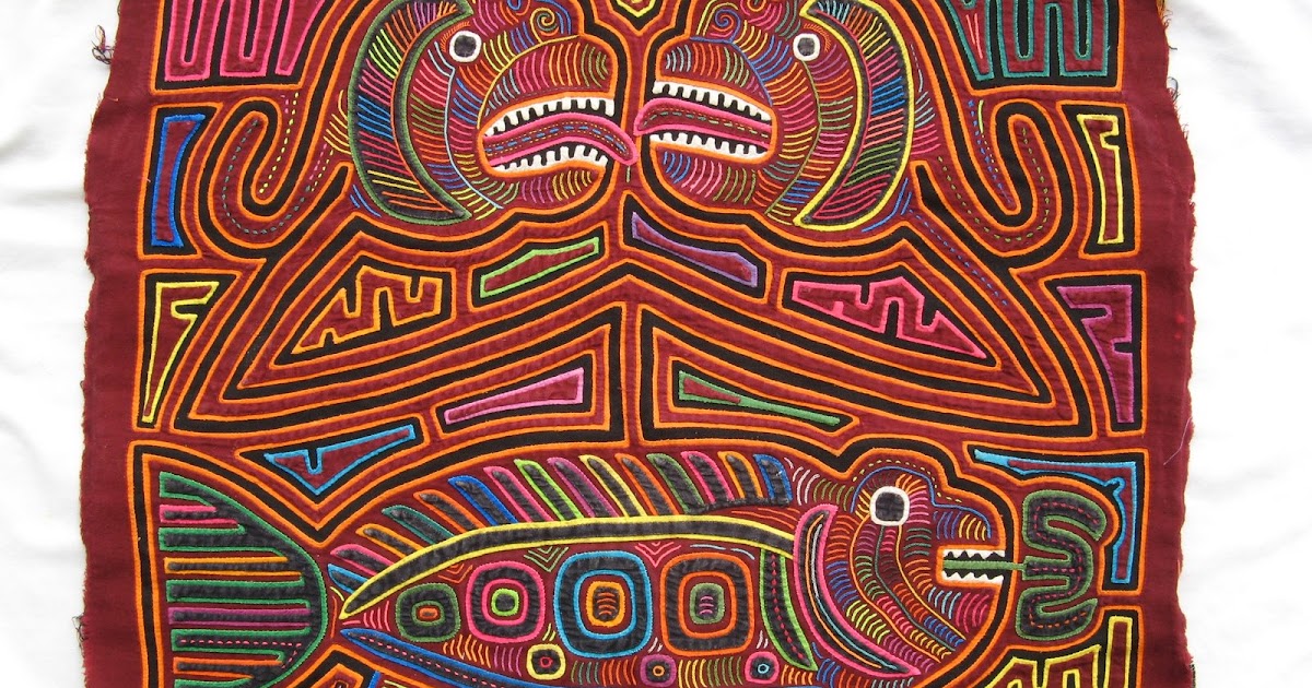 Peace Corps Panama - April & Kevin: Molas - a Panamanian art form